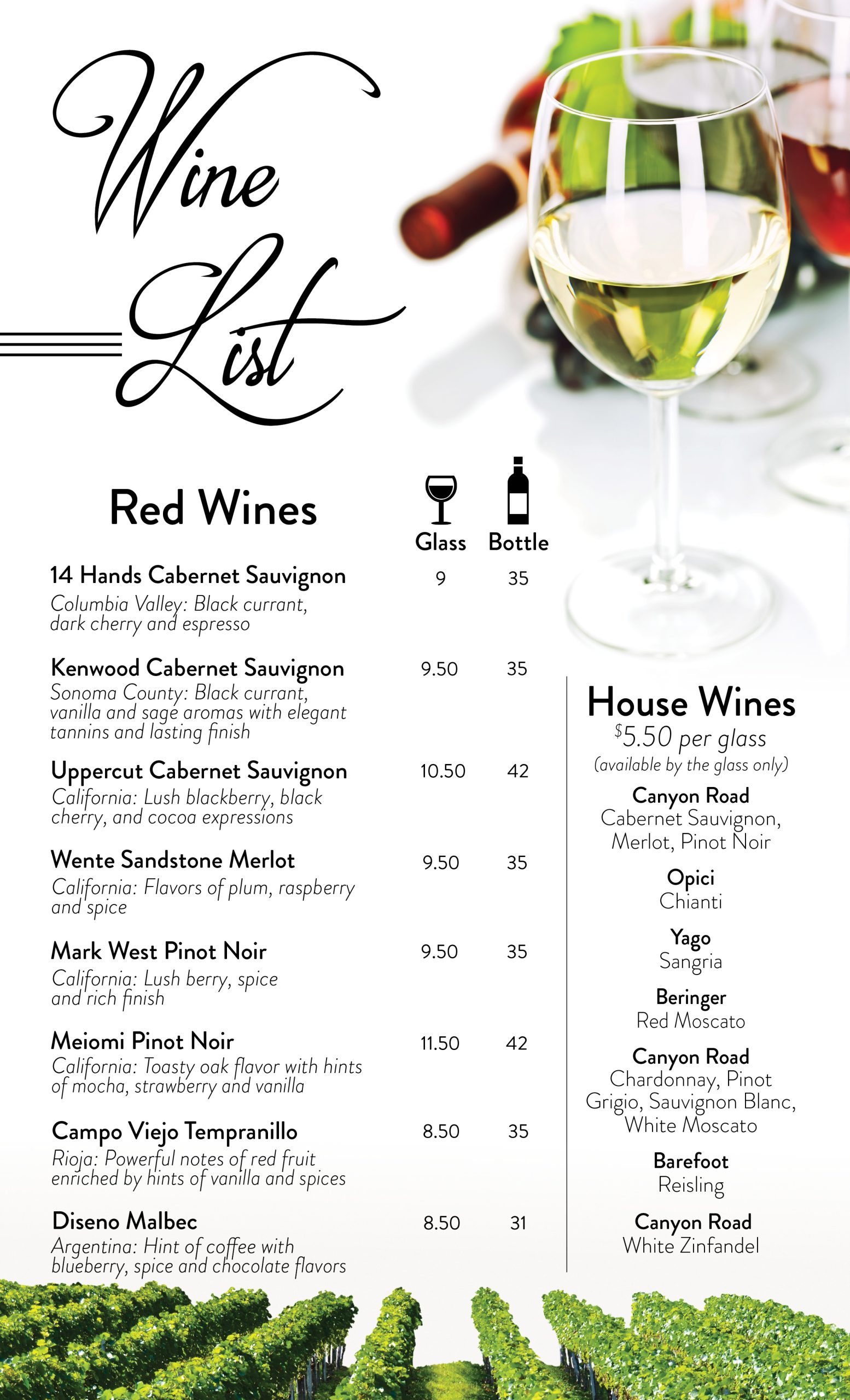 Kiosk - Menus | Citrus Hills